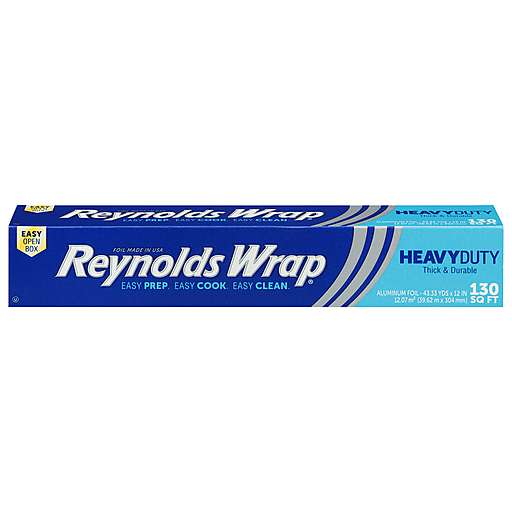 Reynolds Wrap Heavy Duty Aluminum Foil 130 sq ft package | Bags & Wraps ...
