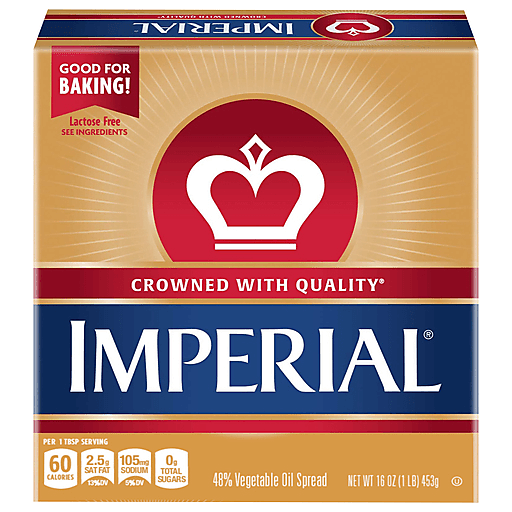 Imperial 53% Vegetable Oil Spread 16 oz box | Margarine | DeCA