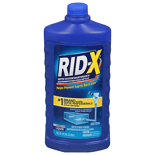 Rid-X Septic System Maintenance, Liquid 24 fl oz | Shop | DeCA