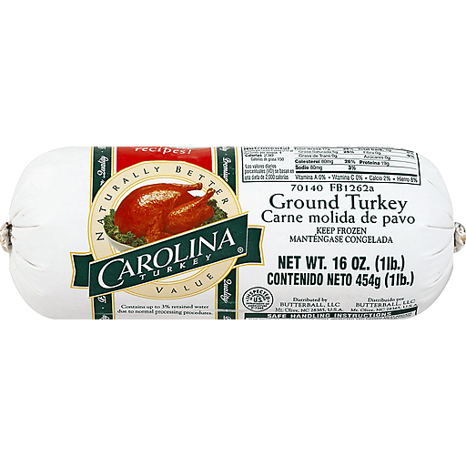 Carolina Ground Turkey 16 oz package | Other Poultry | DeCA