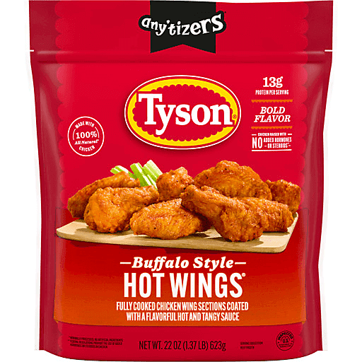 Tyson Chicken Wings Buffalo 22 Oz | Wings, Thighs & Chunk Chicken | DeCA