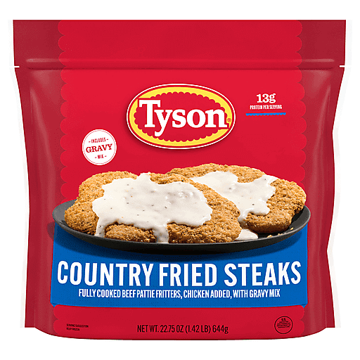 PREP CHICKEN COUNTRY FRIED STEAK WITH GRAVY | Wings, Thighs & Chunk ...