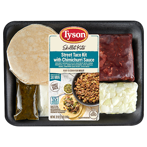 Tyson Tyson® Skillet Kits: Street Tacos With Chimichurri Sauce 32 oz ...