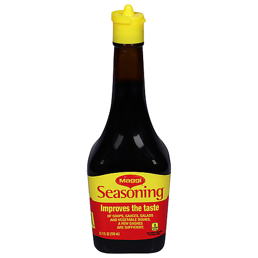 Maggi Seasoning Liquid 6.7 fl oz bottle | International Food | DeCA
