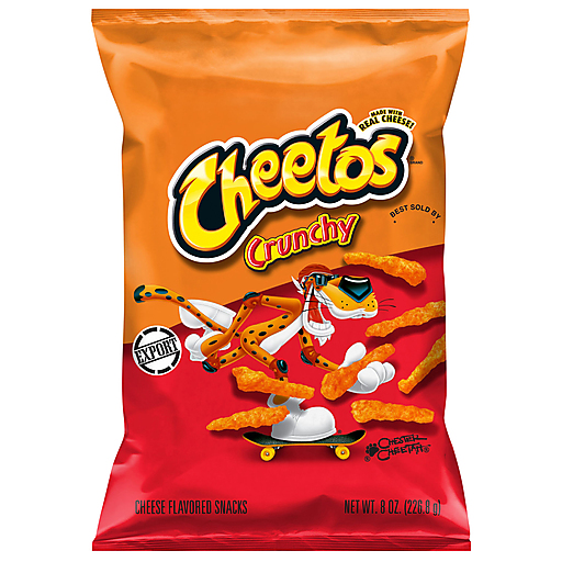 Cheetos Crunchy Cheese Flavored Snacks 8 oz pouch | Chips | DeCA