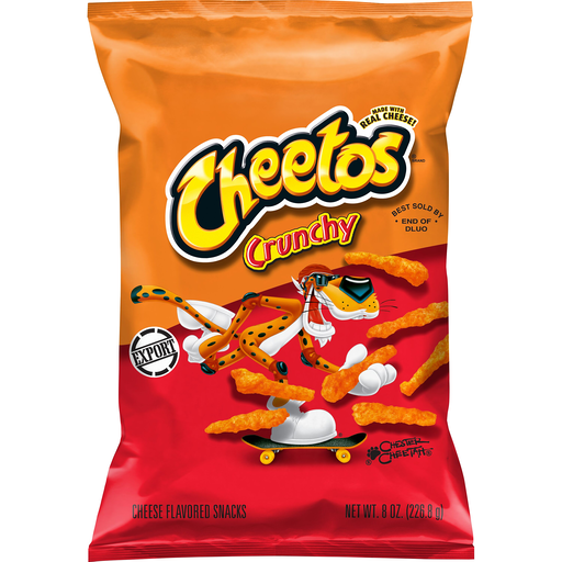 Cheetos Crunchy Cheese Flavored Snacks 8 oz pouch | Chips | DeCA