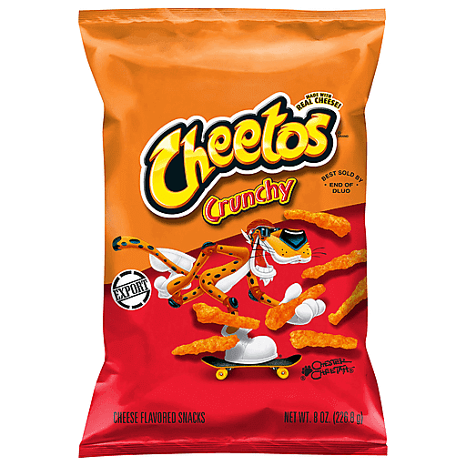 Cheetos Crunchy Cheese Flavored Snacks 8 oz pouch | Chips | DeCA
