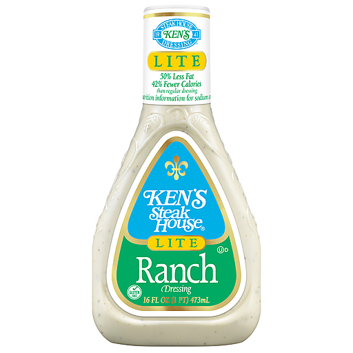 Ken's Steak House Lite Gluten Free Ranch Dressing 16 fl oz | Shop | DeCA