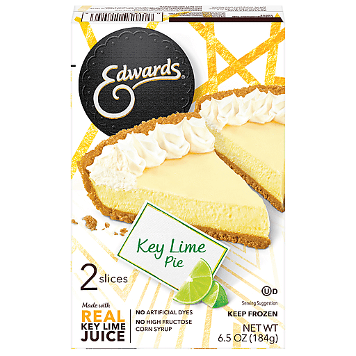 Edwards Frozen Key Lime Pie Slices 2 ct 6.5 oz box | Pies | DeCA