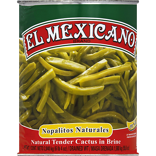 El Mexicano Nopalitos Naturales 100 oz | Shop | DeCA