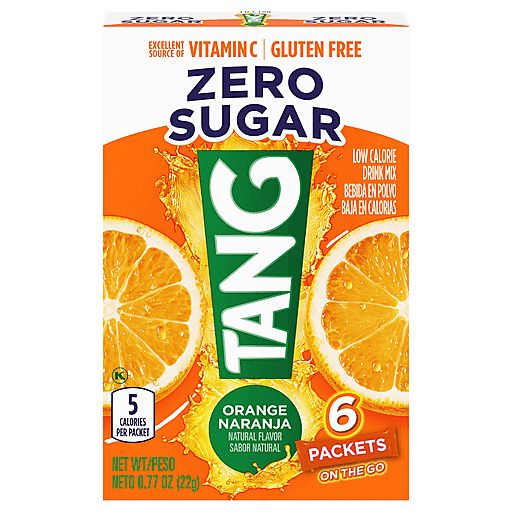 Tang Drink Mix, Zero Sugar, Orange 6 ea | Shop | DeCA