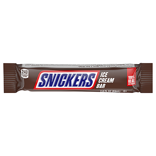 Snickers Ice Cream Bar 2.8 fl oz package | Bars & Freezer Pops | DeCA