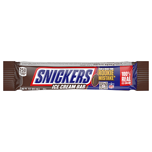 Snickers Ice Cream Bar 2.8 fl oz package | Bars & Freezer Pops | DeCA