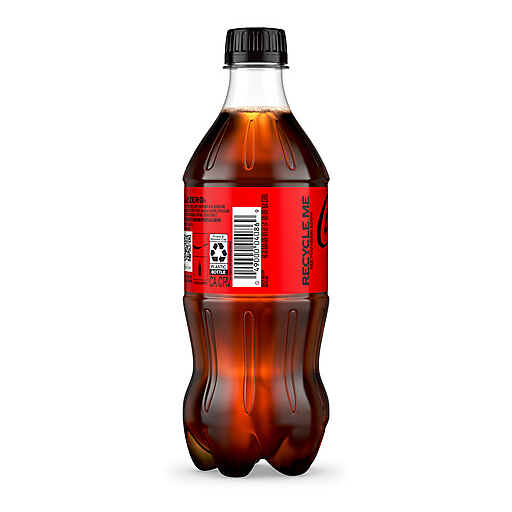 Coca Cola Zero Sugar Soda 20 fl oz bottle | Soda | DeCA