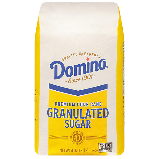Domino Premium Granulated Cane Sugar 4 lb bag | Sugar & Sugar ...