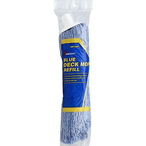 Skilcraft Skilcraft Deck Mop Blue Rfl 1 ea | Shop | DeCA
