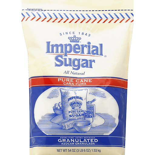 Imperial Sugar, Pure Cane, Granulated 54 oz | Shop | DeCA