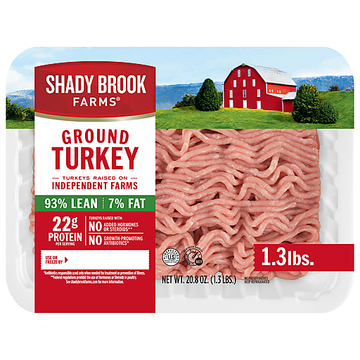 Shady Brook Farms Ground Turkey, 93%/7% 20.8 oz | Shop | DeCA