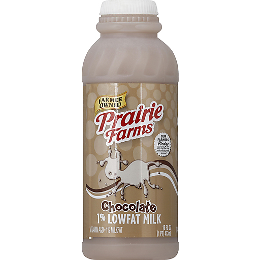 PRAIRIE FARMS CHOCOLATE MILK 16 FL OZ BOTTLE | Flavored Milk | DeCA