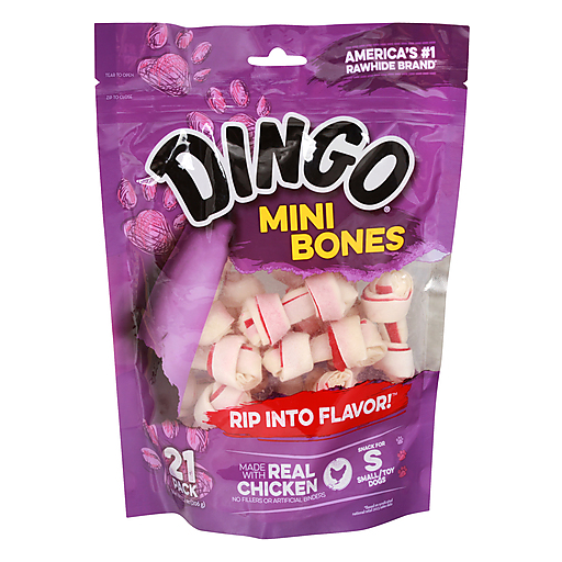 Dingo Bones, Mini, Small/Toy, 21 Pack 7.2 oz | Shop | DeCA