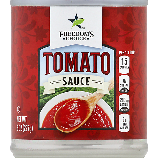 Freedom's Choice Tomato Sauce 8 oz can | Vegetables | DeCA