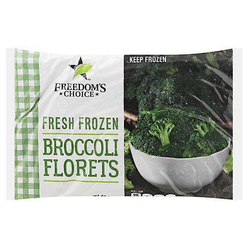Freedom's Choice Fresh Frozen Broccoli Florets 16 oz bag | Frozen ...