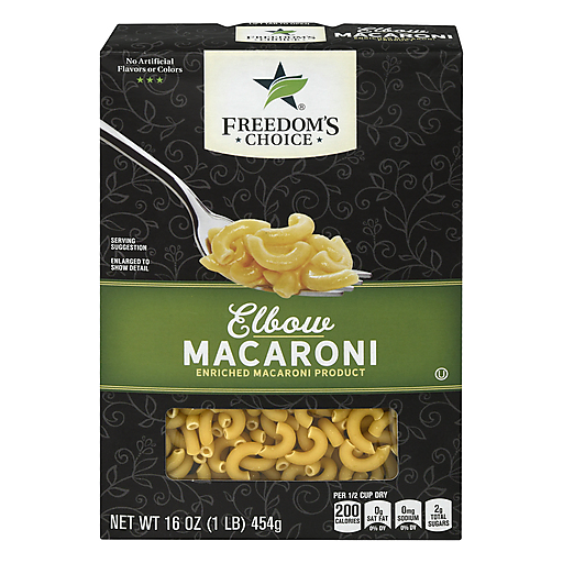 Freedom's Choice Elbow Macaroni Pasta | Pasta & Pasta Sauce | DeCA