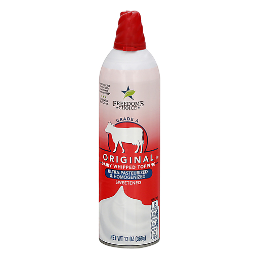 Freedom's Choice Whipped Topping Aerosol | Whipping Cream & Whipped ...