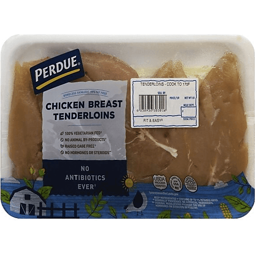 Perdue Fresh Boneless Skinless Chicken Breast Tenderloins Package ...