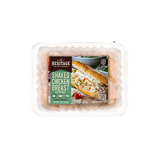Heritage Shaved Chicken Breast 14oz | Fresh Poultry | DeCA