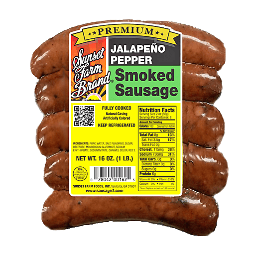 Sunset Farm Brand Georgia Smoked Sausage at Ethan Fuhrman blog